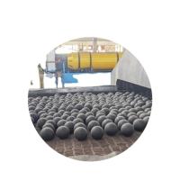 China Forged Steel Grinding Ball 110mm 130mm High Hardness Wear Resistant for Ball Mill for sale