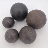 China Forged Grinding Media Steel Ball 50mm 60mm for Mining Ball Mill High Hardness Wear Resistant for sale