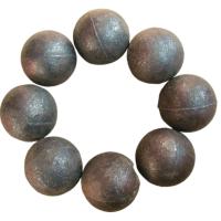 China 60mm Chrome Alloy Cast Iron Grinding Media Steel Balls HRC58 2.5 Inch for sale