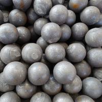 China 60mm Chrome Alloy Cast Iron Grinding Media Steel Balls HRC58 2.5 Inch for sale