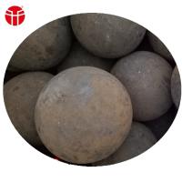China Low breakable high hardness big steel ball for sale