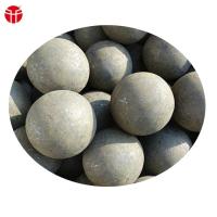 China High Hardness High Carbon Forged Steel Ball 100mm for Gold Mine Grinding for sale