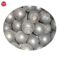 China high hardness chrome casting steel ball for iron ore for sale