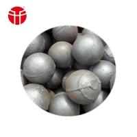 China Chrome Alloy Casting Grinding Ball 80-120mm for Copper Mine High Hardness HRC 58 for sale