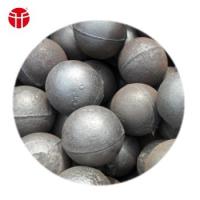 China Chrome Alloy Casting Grinding Ball 80-120mm for Copper Mine High Hardness HRC 58 for sale