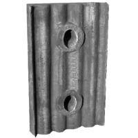 China high chrome alloy steel mill liners for ball mill for sale
