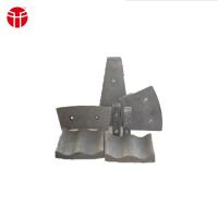 China Mn13Cr2 alloy steel mill liners for ball mill for sale
