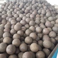 China 3inch 75mm forged grinding steel ball for sale