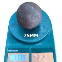 China 3inch 75mm forged grinding steel ball for sale