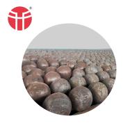 China Dia 125mm Forged Grinding Steel Ball for SAG Mill 60Mn HRC 55 for sale