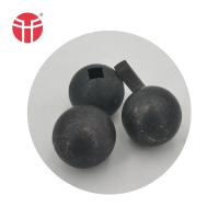 China Forged and Cast Grinding Steel Ball 80mm 100mm for Ball Mill High Hardness HRC 60 for sale