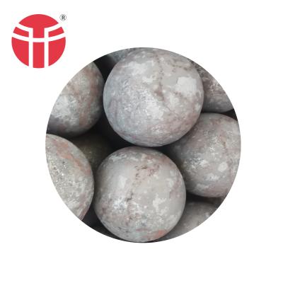 China Dia 125mm Forged Grinding Steel Ball for Ball Mill High Hardness HRC 60 for sale