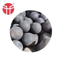 China Dia 125mm Forged Grinding Steel Ball for Ball Mill High Hardness HRC 60 for sale