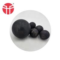 China Dia125mm Low Wear Forged Grinding Steel Ball for Copper Mine 60HRC for sale