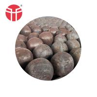 China 125mm Forged Grinding Steel Ball for Ball Mill Mine Use High Hardness HRC 60+ for sale
