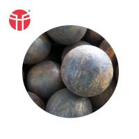 China Dia 80mm Low Breakage Rate Cast and Forged Grinding Steel Ball for Ball Mill for sale