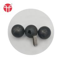 China 50mm Forged Grinding Steel Ball Low Wear for Power Plant 60Mn HRC55 for sale