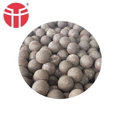China 45# Carbon Steel Forged Grinding Ball 20-150mm for Ball Mill Mining for sale