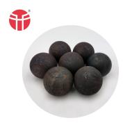 China 80mm High Manganese Forged Steel Grinding Media Ball for Iron and Gold Mine for sale