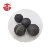 China 80mm High Manganese Forged Steel Grinding Media Ball for Iron and Gold Mine for sale
