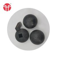 China 4 inch B2 Forged Steel Ball 58-63 HRC for Iron Mine Ball Mill Grinding for sale