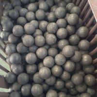 China Forged Grinding Steel Ball 20mm-150mm HRC55-60 for Mining Cement Plant for sale