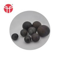 China Alloyed Forged Grinding Steel Balls 1-6 inch 60HRC for Ball Mill for sale