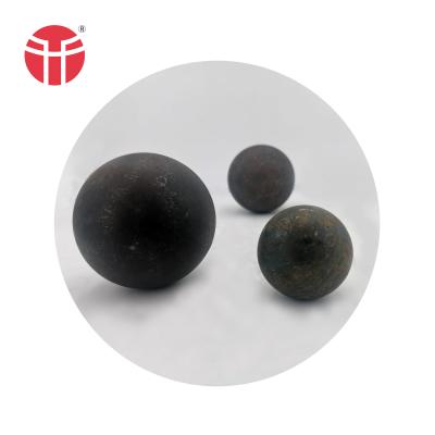 China 100mm High Hardness Forged Steel Ball for Ball Mill Grinding 58 HRC for sale