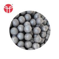 China High Hardness Forged Grinding Ball 60mm 70mm for Ball Mill Mining Media for sale