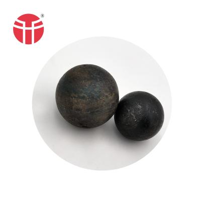 China 60mm Forged Grinding Ball for Mining High Hardness HRC 60 Low Breakage Rate for sale