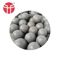 China 60-80mm high hardness forged grinding ball for ball mill for sale