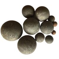 China Forged Grinding Steel Balls 4 inch 5 inch 58-65 HRC for Gold Copper Mine for sale