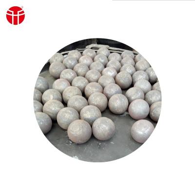 China Forged Grinding Steel Ball 120mm High Hardness Low Breakage for Mining for sale