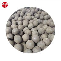 China 5 Inch Low Wear High Hardness Grinding Steel Ball for Ball Mill 60 HRC for sale