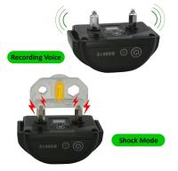 China Personalized Voice Dog Bark Collar With 5 Level Adjustable Static Shock Sensitivity for sale