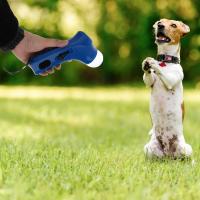 China Interactive Pet Treat Launcher Dog Cat Catapult Toy Food Training Toys Outdoor Portable for sale
