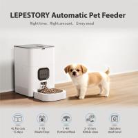 China 4L Smart Cat Feeder APP Programmable Timed Pet Feeder With Voice Recording for sale