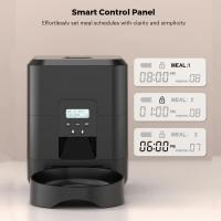 China 2L Wifi Enabled Smart Pet Feeder With App Control Automatic Dry Food Pet Feeder for sale
