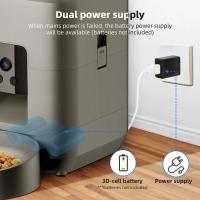 China 2L Automatic Dry Food Dispenser Feeding Schedule and Portion Cat Feeder for sale