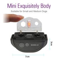 China Static Shock Dog Bark Collar Personalized Voice With 5 Levels Adjustable Sensitivity for sale