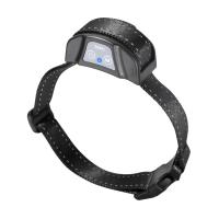 China Static Shock Vibration Beeper Dog Bark Collar Crescent Shaped Triple Mode Anti Bark Collar for sale