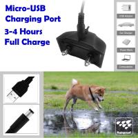 China Static Shock Vibration No Bark Collars For Dogs Rainproof Rechargeable Barking Collar for sale
