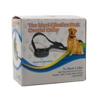 China Static Shock Beeper Dog Anti Bark Collar With 7 Levels Adjustable Sensitivity for sale