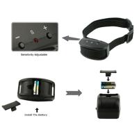 China Static Shock Beeper Dog Anti Bark Collar With 7 Levels Adjustable Sensitivity for sale