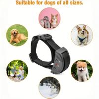 China 7 Level Sensitivity Dog Barking Training Collar Battery No Bark Collar For Small Dogs for sale