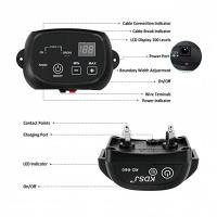 China Rechargeable Waterproof Underground Dog Fence System 200m Wire 0.78 Acre Coverage for sale