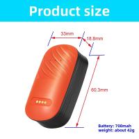 China IP67 Waterproof 4G GPS Pet Tracker Collar Real Time Location Device for Dogs Cats 6cm 3.3cm for sale
