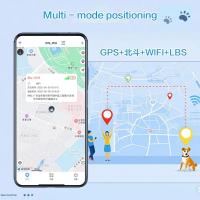 China Rechargeable Pet Smart GPS Tracker Waterproof IP67 Tracking Device For Cats And Dogs for sale