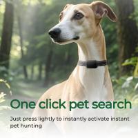 China Anti Lost GPS Pet Tracker Locator Rechargeable Waterproof 4G Smart Cat Dog GPS Tracker for sale