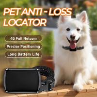 China Anti Lost GPS Pet Tracker Locator Rechargeable Waterproof 4G Smart Cat Dog GPS Tracker for sale